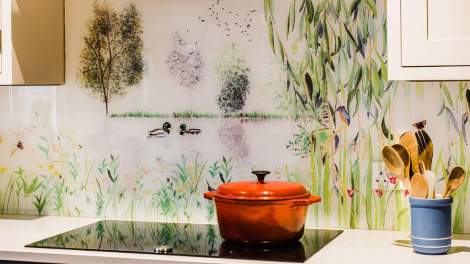 Bespoke, Glass Splashbacks for Kitchens & Bathrooms - Emma Britton