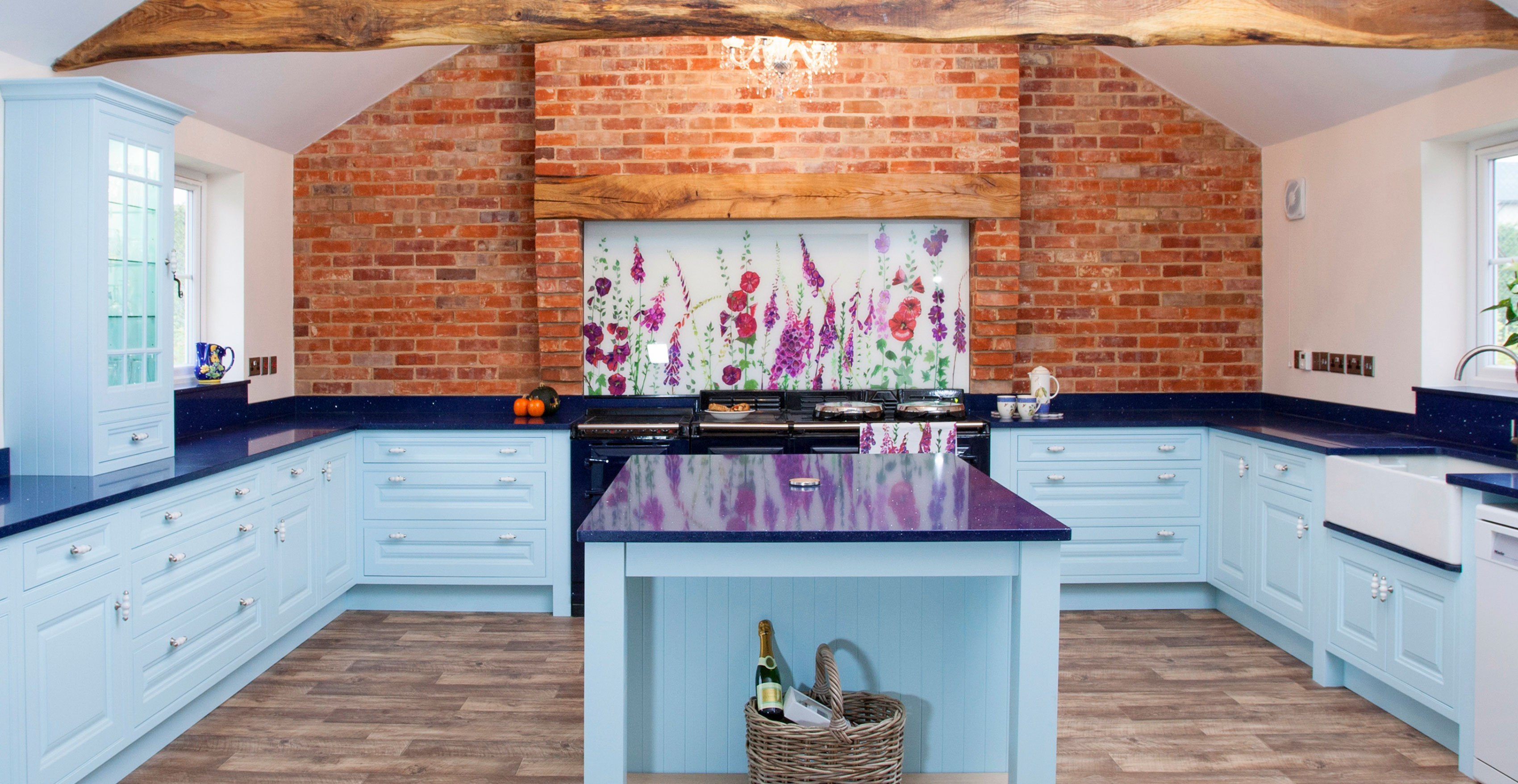 Bespoke, Glass Splashbacks for Kitchens & Bathrooms - Emma Britton