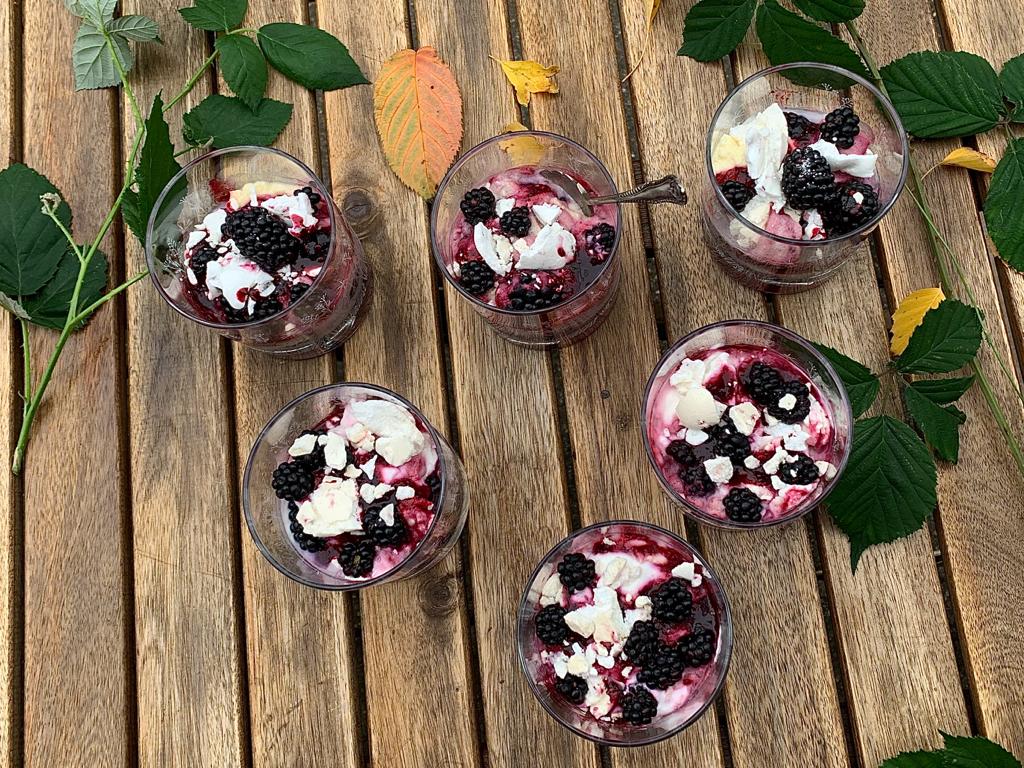Autumn Recipe - Valentine Warner's Blackberry Eton Mess - Emma Britton ...