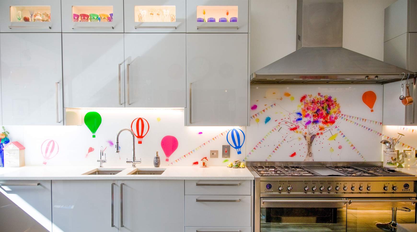 Personalised Glass Splashbacks - Projects by Emma Britton - Emma Britton