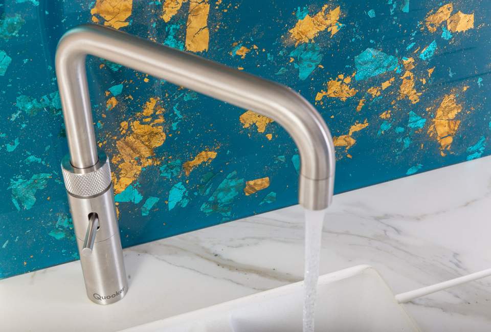 Statement Splashback - Antique Peacock - Emma Britton - Emma Britton