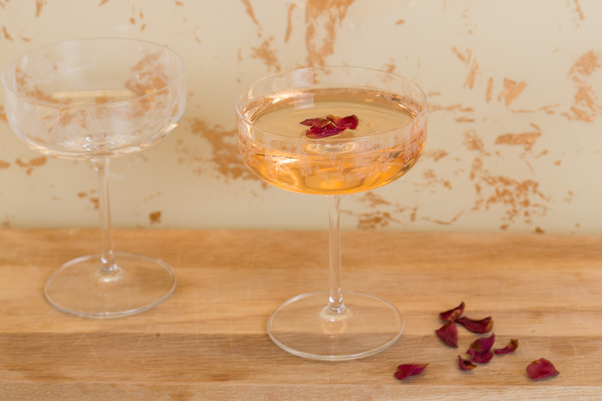 Coupe Cocktail - Roship Fizz - Emma Britton Decorative Glass - Emma Britton