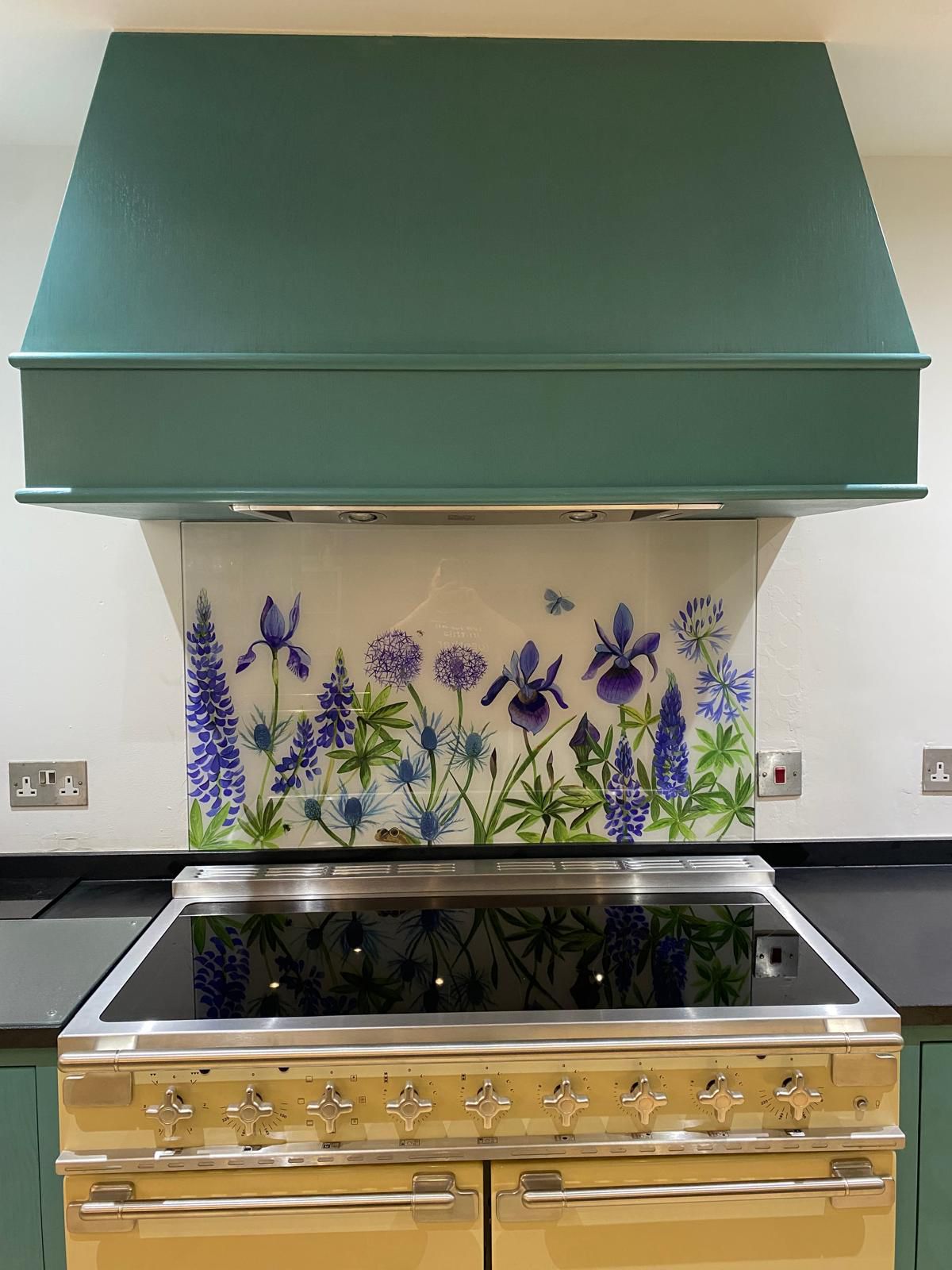 Emma Britton Country Garden Splashback for Warren Hughes 2 - Emma ...